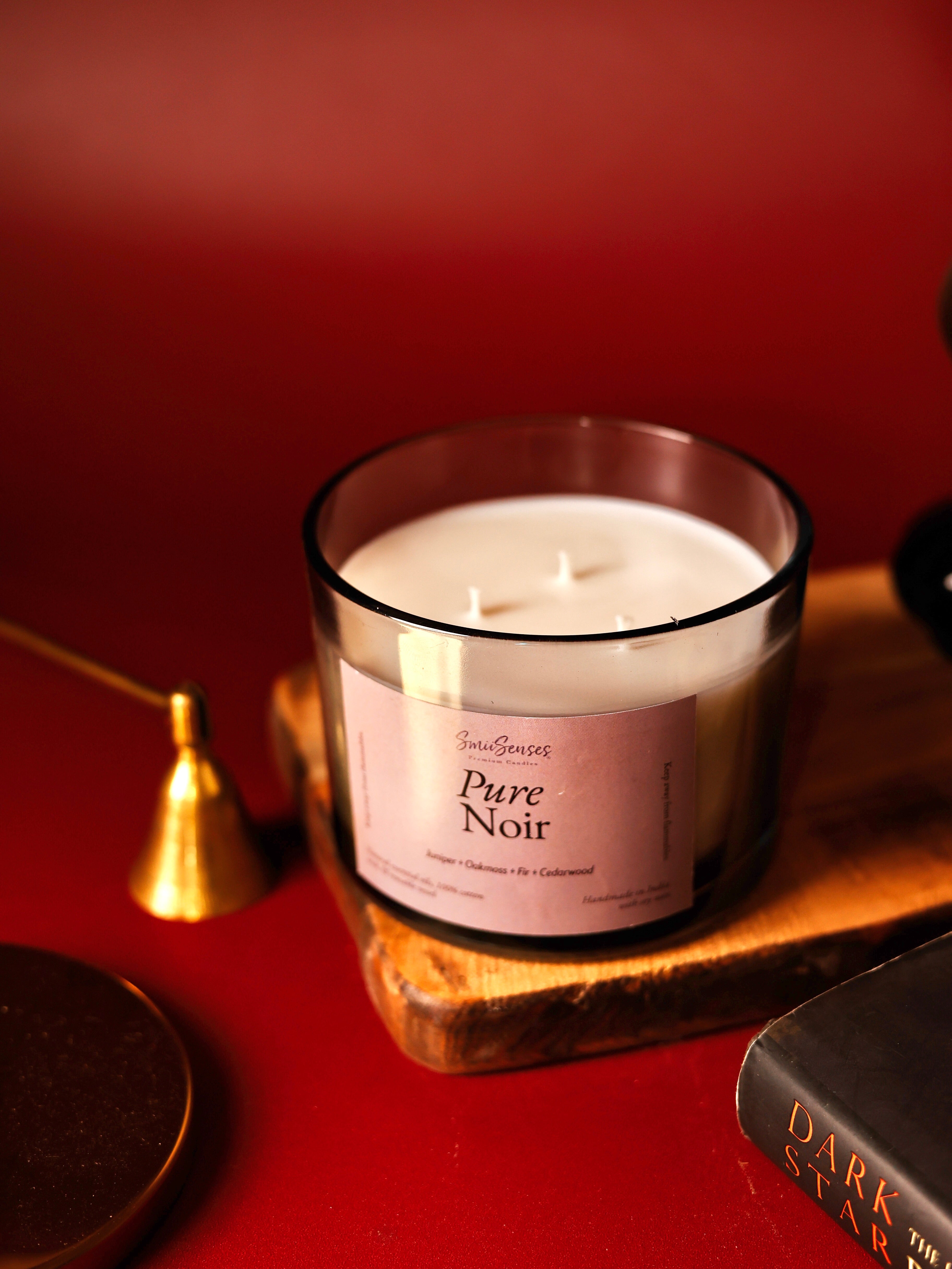 Pure Noir 3-wick Candle – Smiisenses