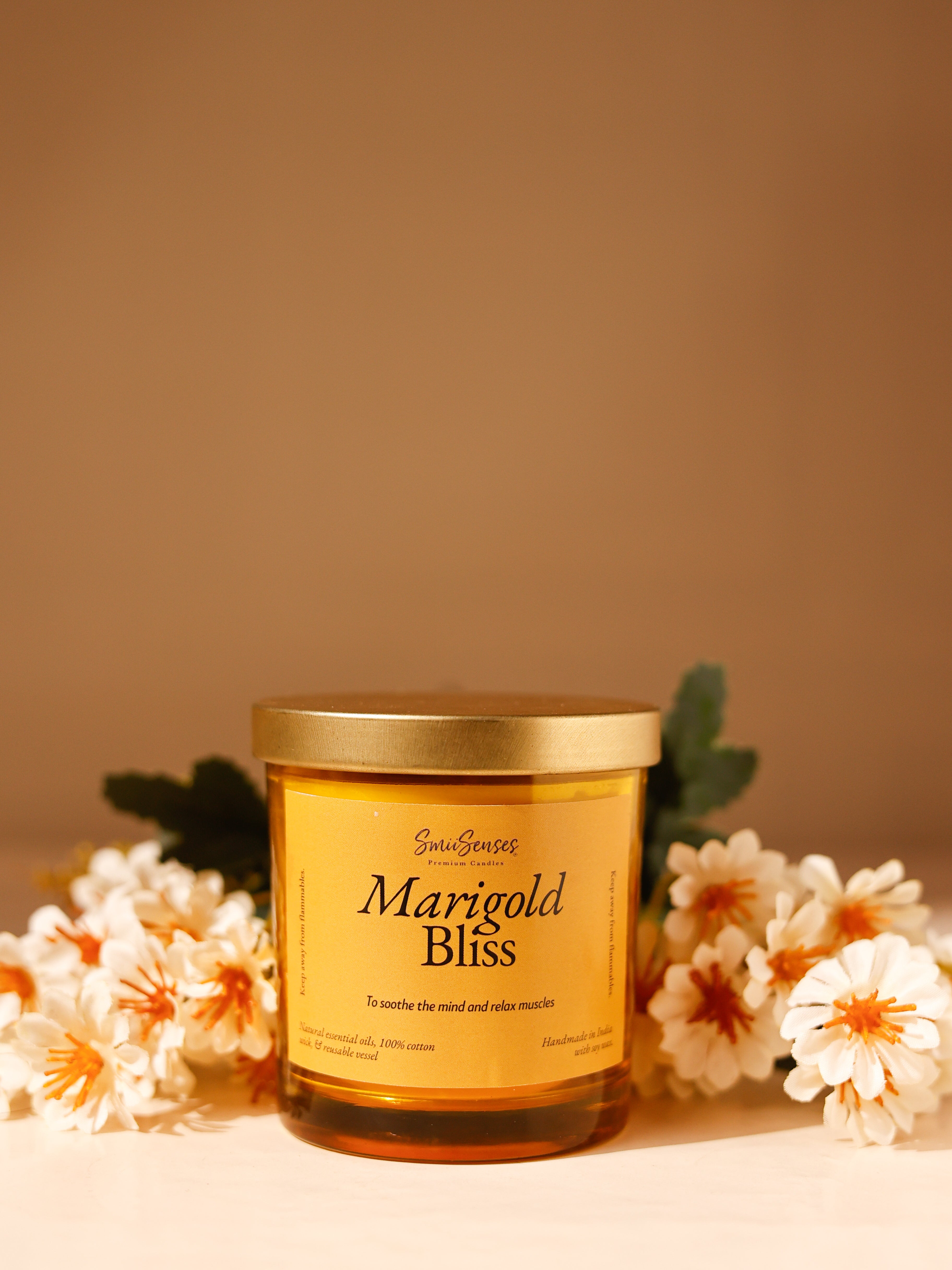 Marigold Bliss Candle – Smiisenses